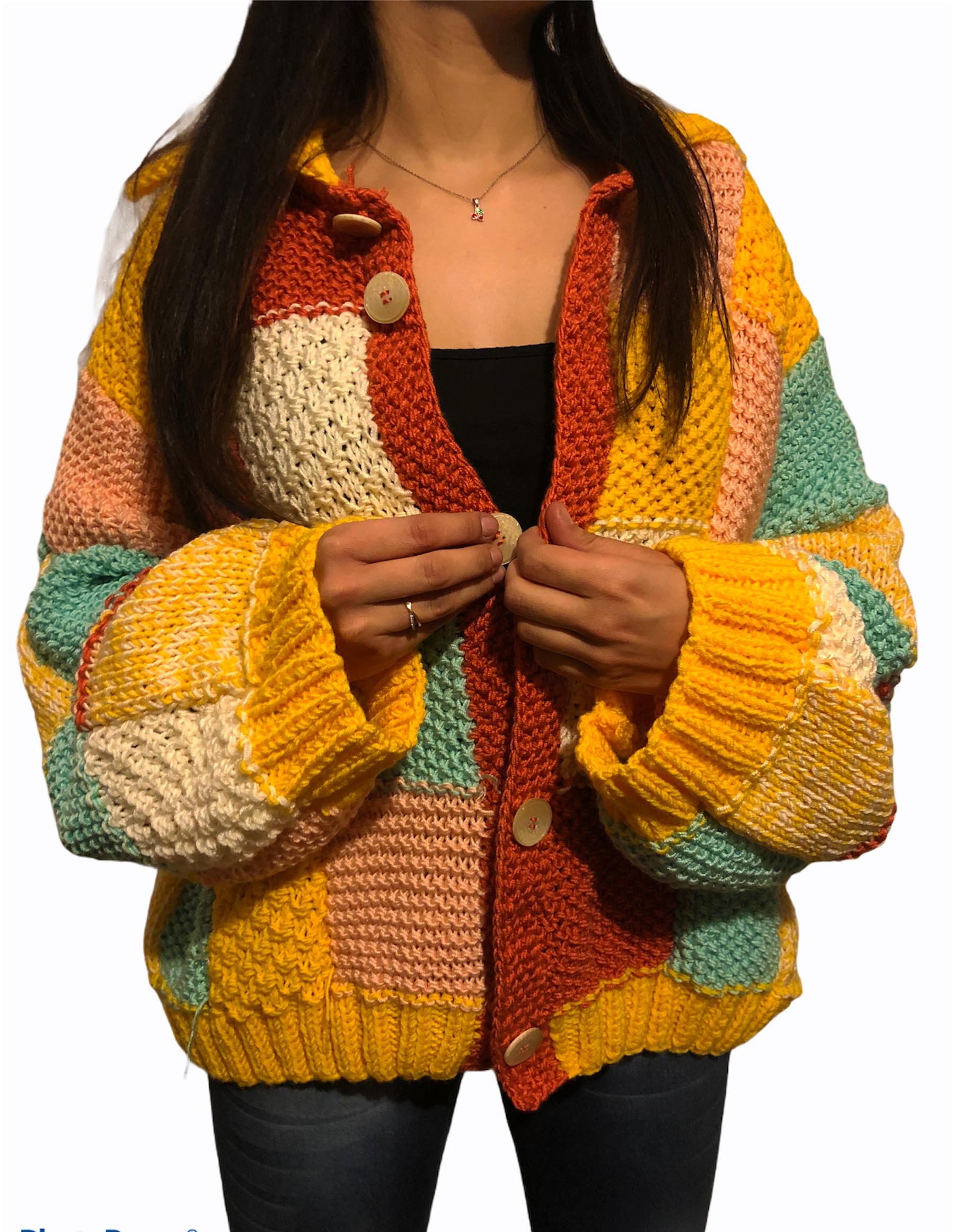 Cardigan Patchwork Autumn Edition Sweater Gift for Him | Etsy