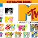 Mtv Bundle SVG, PNG Cricut Ready, Cut Files, Digital Vector File 14 ...