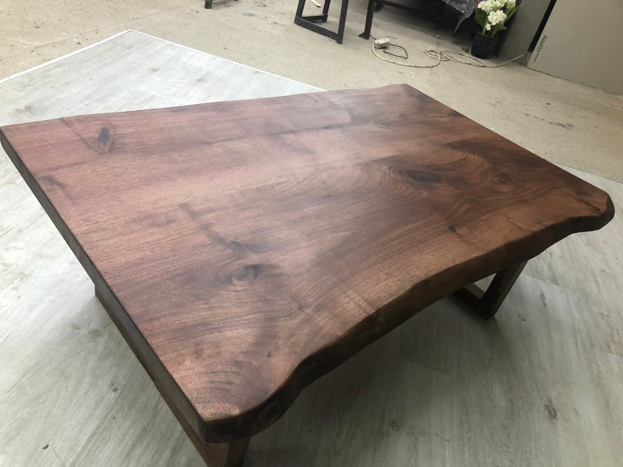 Live Edge Coffee Table Live Edge Table Coffee Table Rustic - Etsy