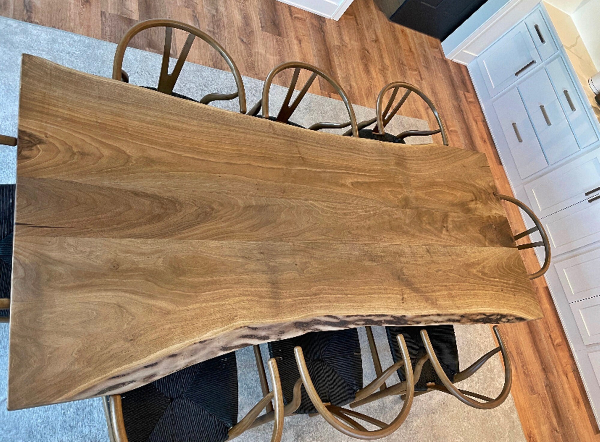 Live Edge Dining Table Live Edge Kitchen Table Live Edge - Etsy