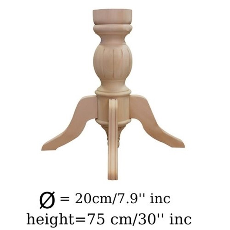 Table Pedestal Table Legs Trestle Base Coffee Table Legs | Etsy