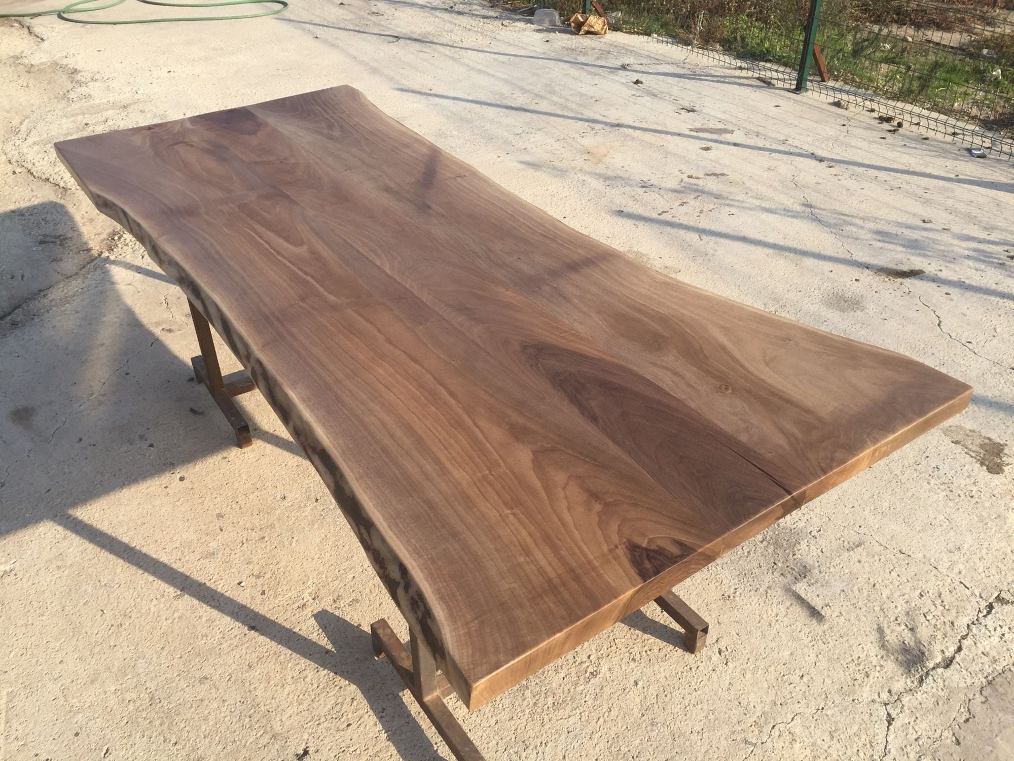 Live Edge Dining Table Live Edge Kitchen Table Live Edge - Etsy