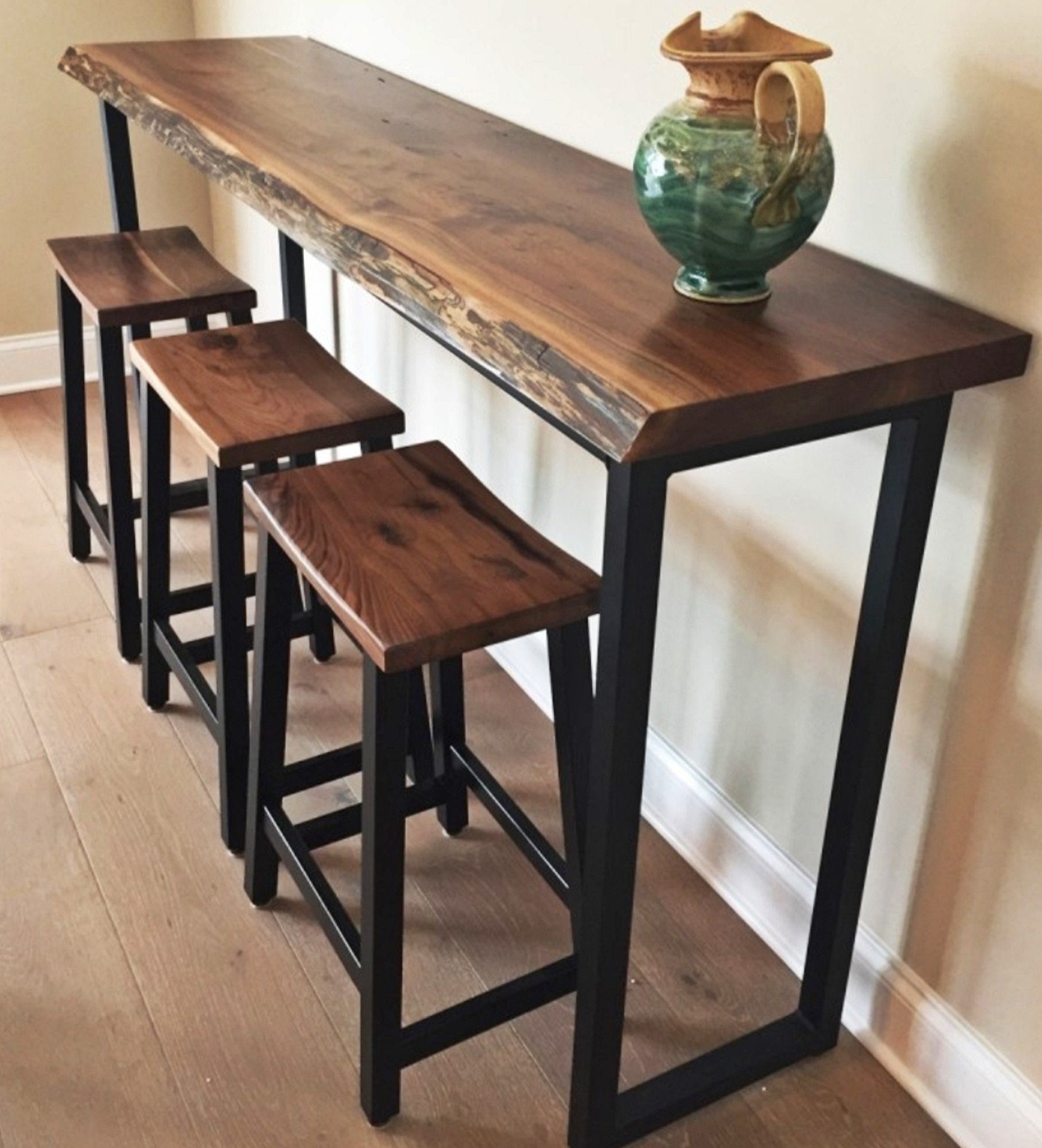 Rustic Sofa Bar Table Sofa Bar Table Modern Solid Bar Table Etsy Rustic Sofa Bar Table Sofa Bar Table Modern Solid Bar Table Etsy