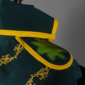 Fantasy Royal Herald Cape Pattern | Two-layer High Collar Cloak Free ...