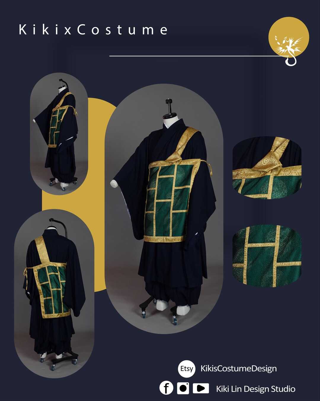 Geto Suguru Cosplay Costume - Etsy