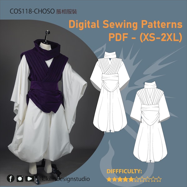 Choso Pattern - Etsy