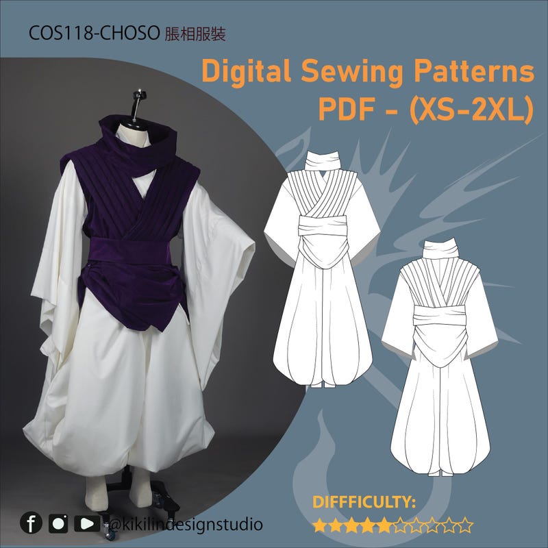 Choso Pattern - Etsy