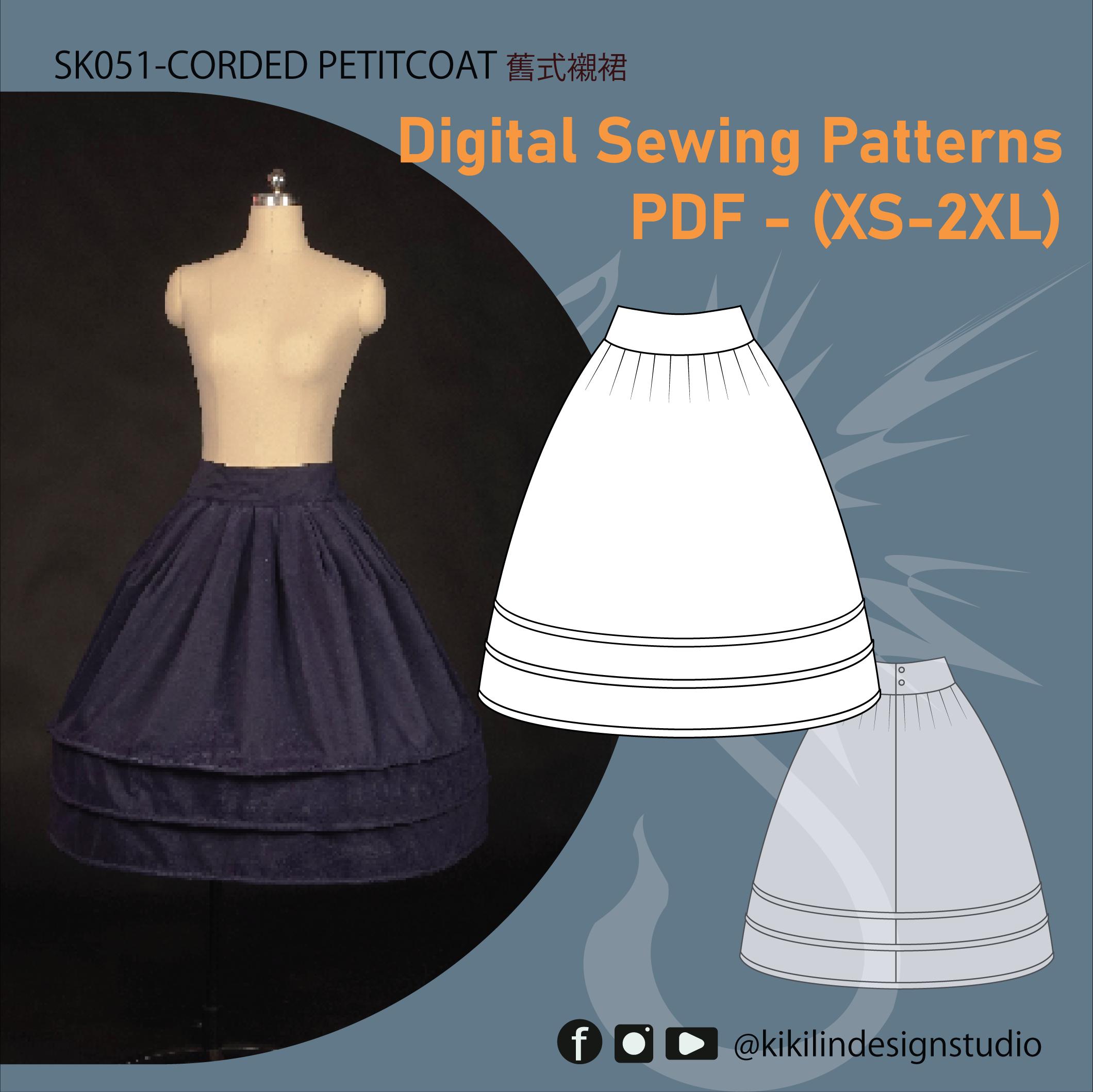 7-in-1 Grand Victorian Fantasy Costume Pattern | Full Video Tutorials ...