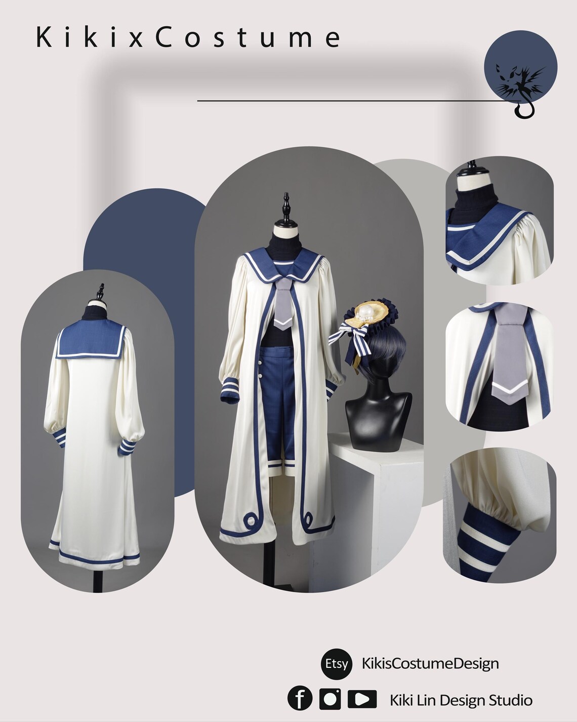 Cosplay Costume Ciel's Sailor Shell Cosutme | Made-to-order - Etsy