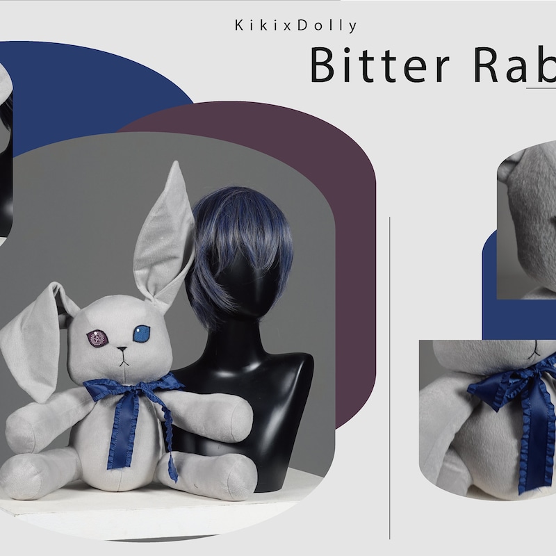 Rabbit Plush - Etsy
