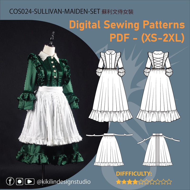 Goth Maid Outfits - Etsy