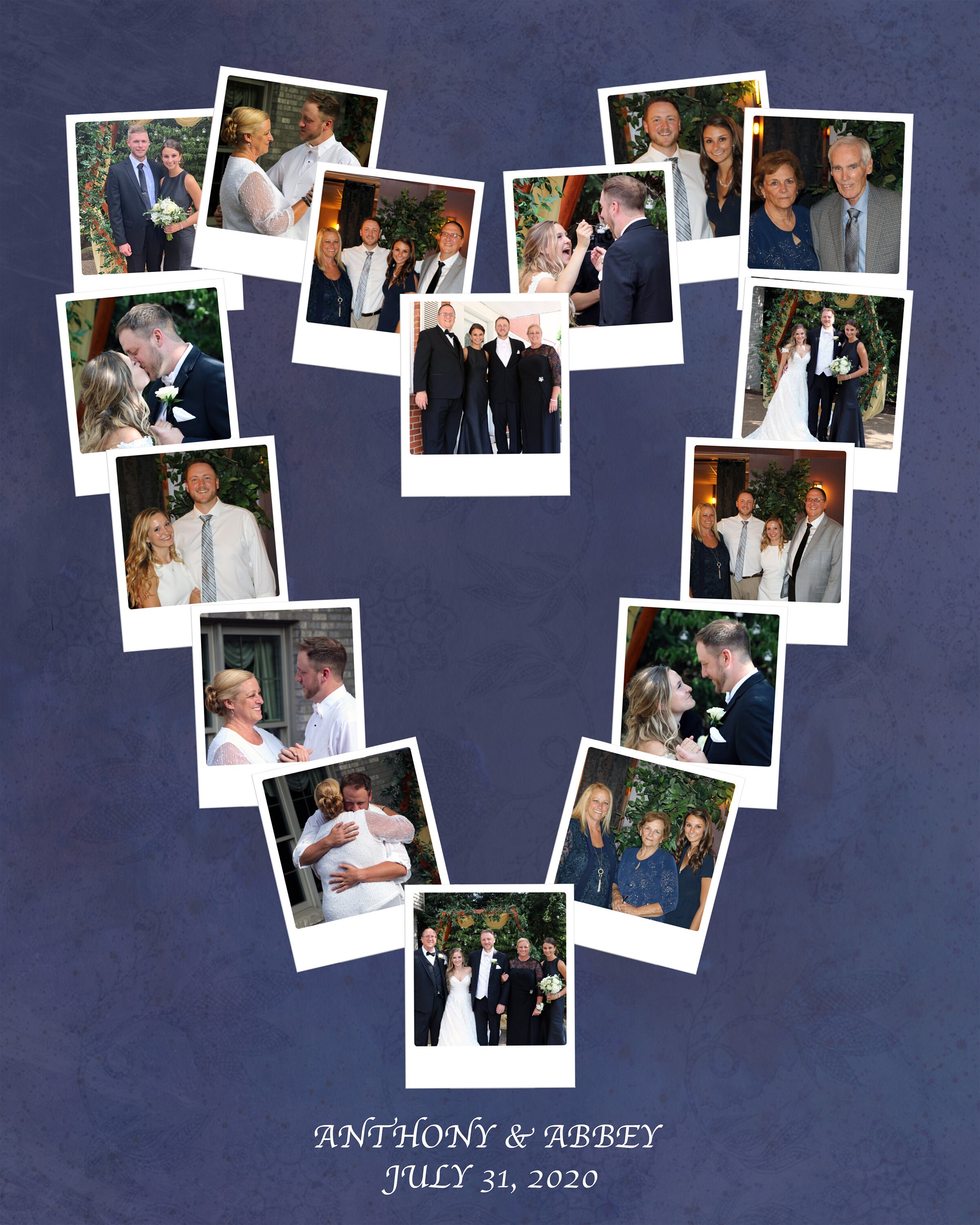 Love Collage Template - Photoshop Collage Templates for Couples and ...