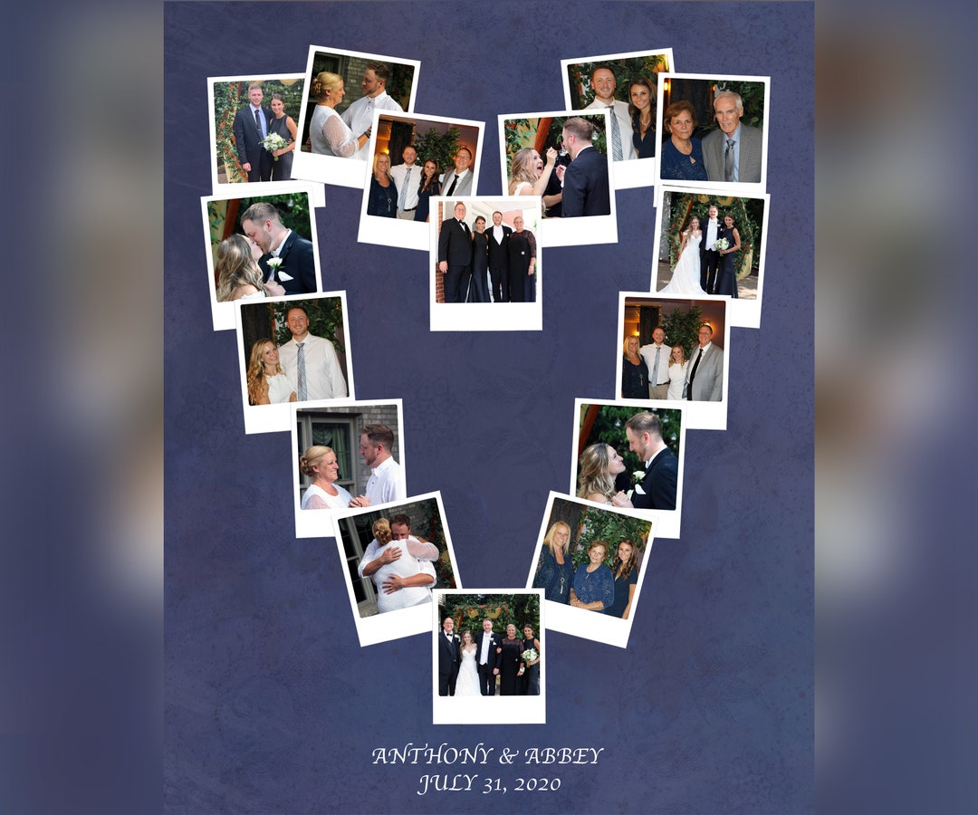 Love Collage Template - Photoshop Collage Templates for Couples and ...