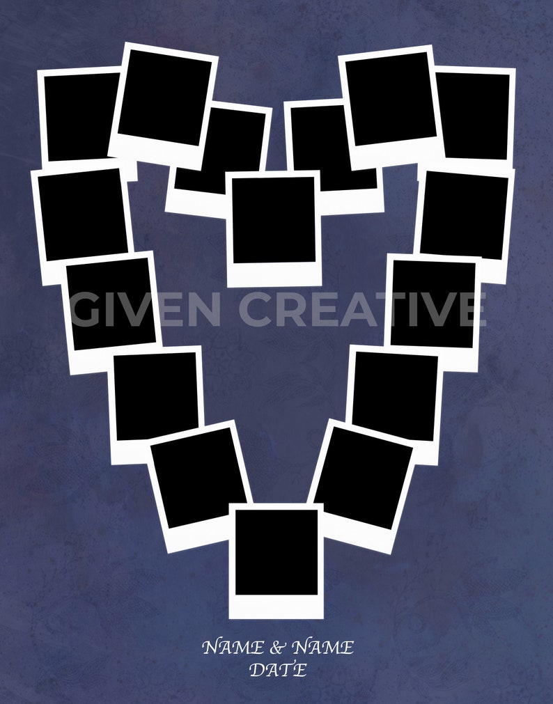 Love Collage Template - Photoshop Collage Templates for Couples and ...