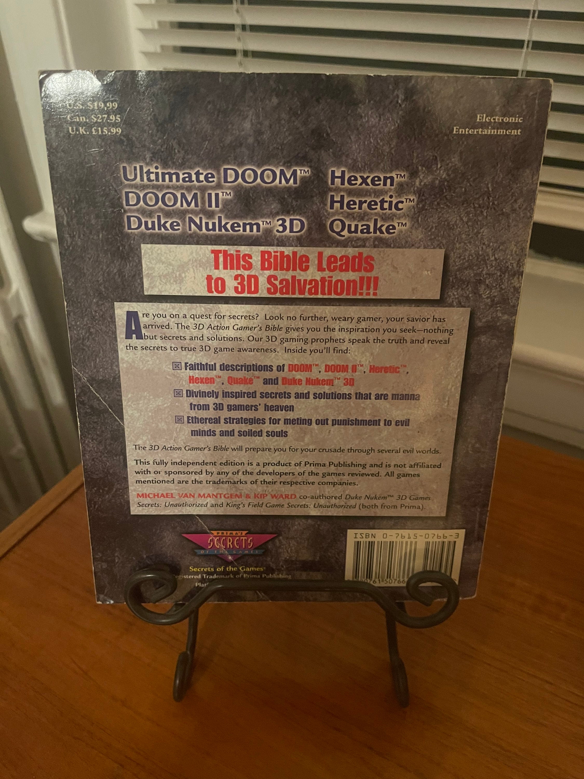 PRIMA’S 3D Action Gamer’s Bible! Ultimate Doom/doom II/ Duke Nukem 3D ...