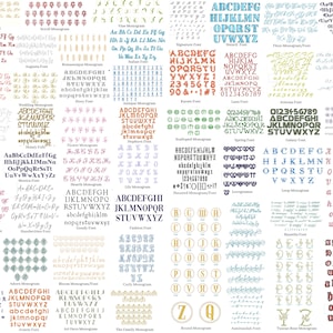 Embroidered Napkins | Letter Monogrammed Napkins | Dinner Napkins ...