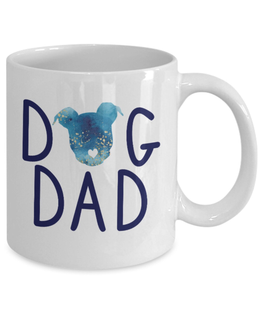 Dog Dad Lover Gifts Best Dog Dad Ever Pet Owner Rescue Gift Coffee Mug ...