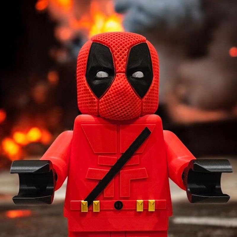 Legos Deadpool - Etsy