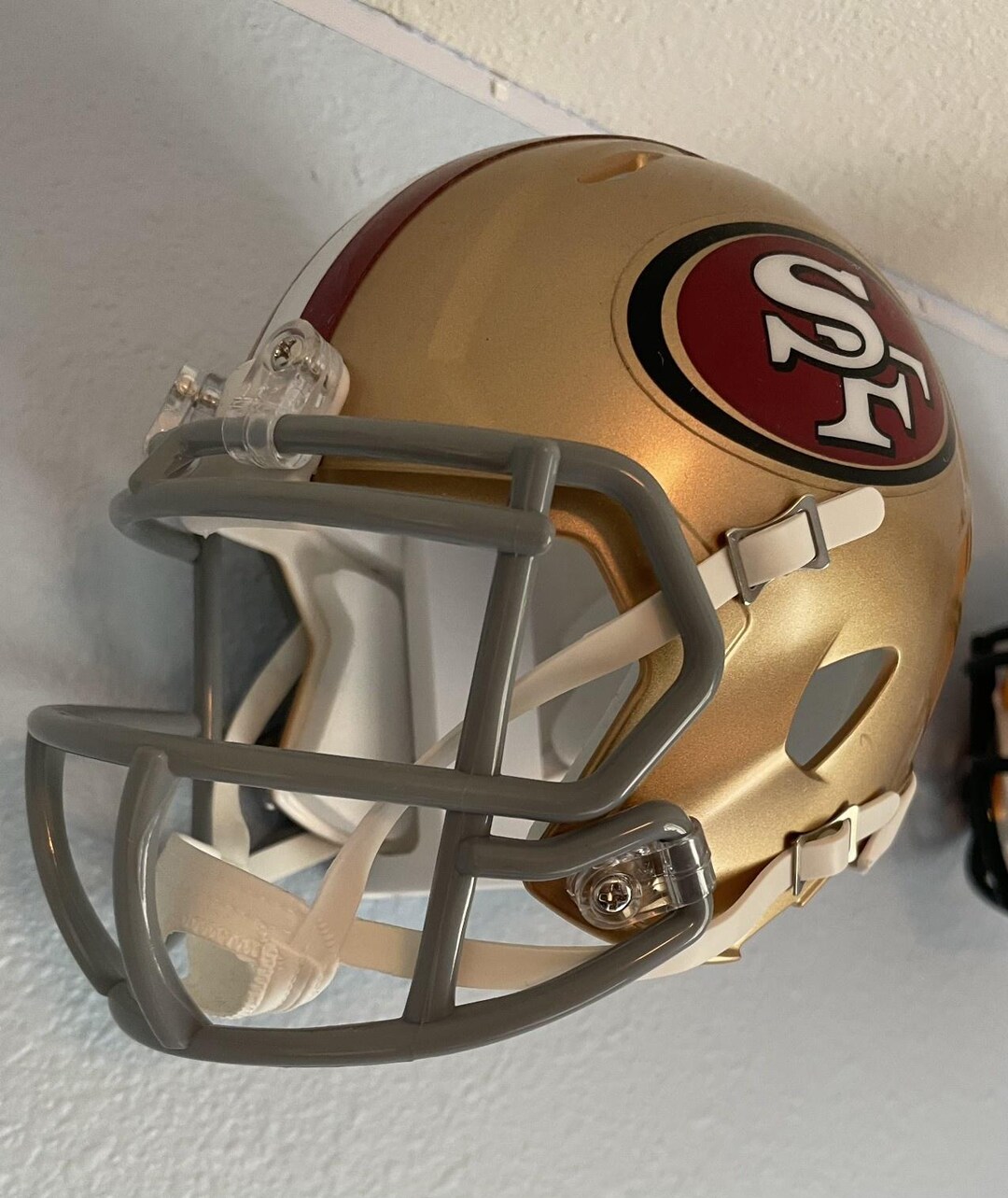 Mini Size Football Helmet Wall Hanger - Etsy