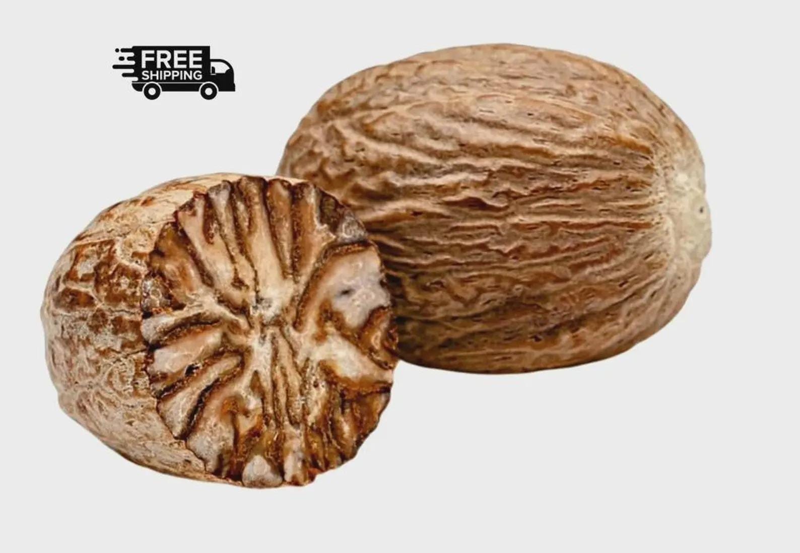 Indian Whole Nutmeg (jaifal) — Untreated & Natural — Aromatic Spice ...