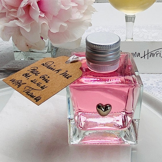 50ml Cube Shaped Bottles Choose 1 of 4 Coloured Caps Ideal | Etsy