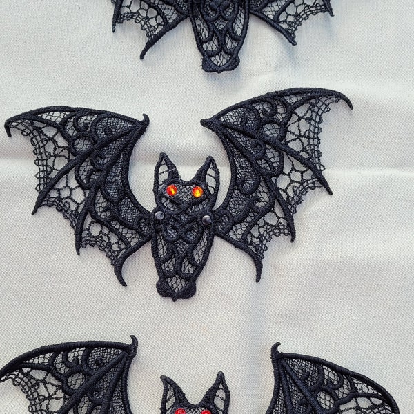 Lace Bat - Etsy