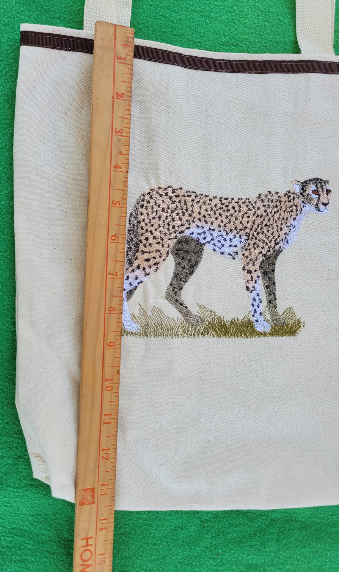 Tote Bag with Cheetah Design | Etsy