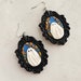 Halloween Ghost Earrings, Spooky Cute Dangles, Handmade Fall Clay ...
