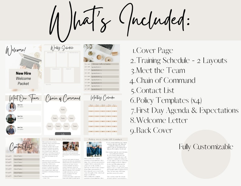 Employee Onboarding Template: HR Handbook & Forms (canva, Digital ...