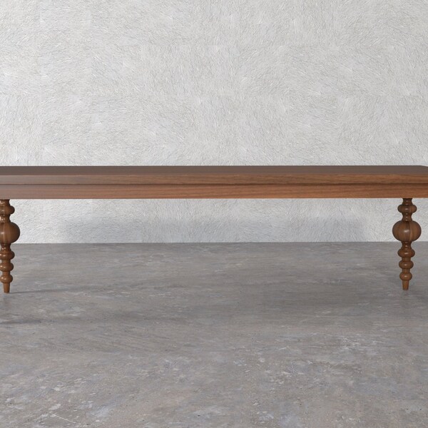 Rustic Dining Table - Etsy