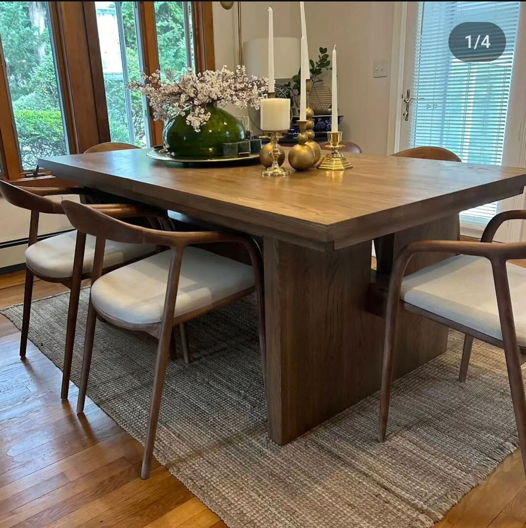 The Orion Trestle Dining Table // Trestle Table // Farmhouse Dining ...