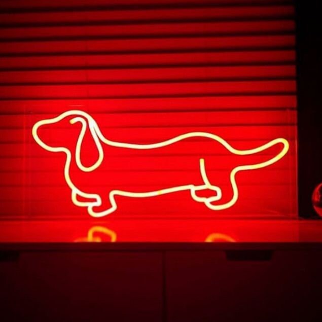 Red Dog Neon Sign for sale | Only 4 left at -60%