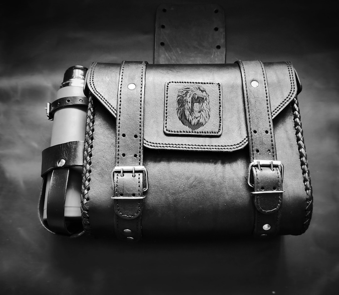 Handmade Motorcycle Saddlebags - Custom Side Bags - Durable Leather ...