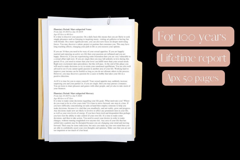 Astrology Reading, Firdaria Report, Birth Chart Reading, Zodiac Sign ...