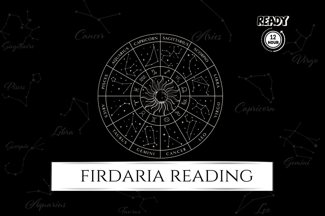 Astrology Reading, Firdaria Report, Birth Chart Reading, Zodiac Sign ...