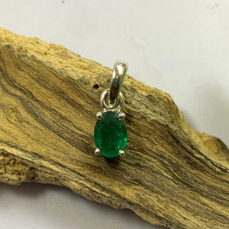 Emerald Pendant - Etsy