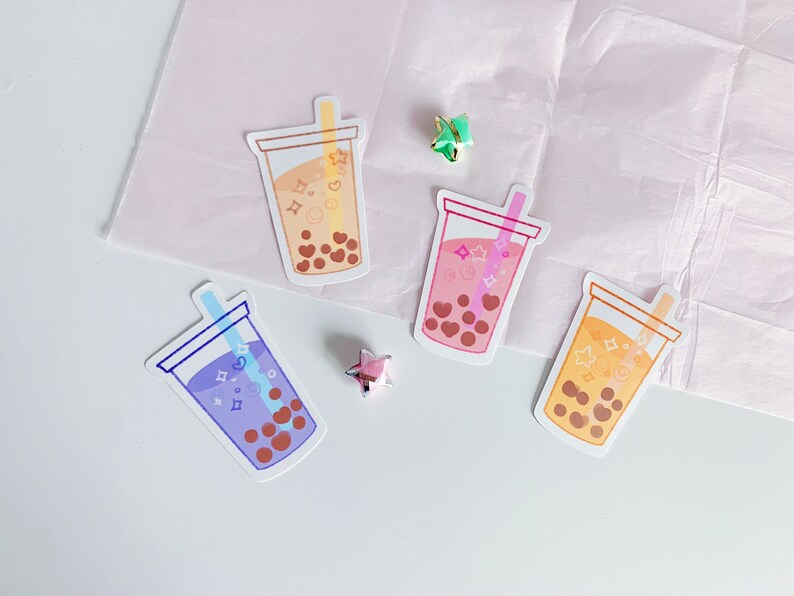 Paper, Party & Kids Rosie Art Studio Cute Bubble Tea Bullet Journal ...