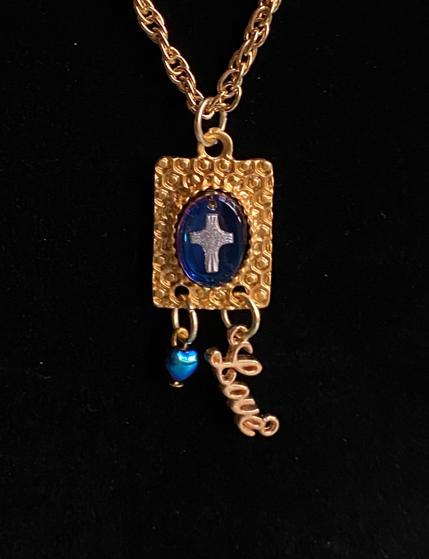 Collar de amor de Cristo Religioso Vintage | Etsy