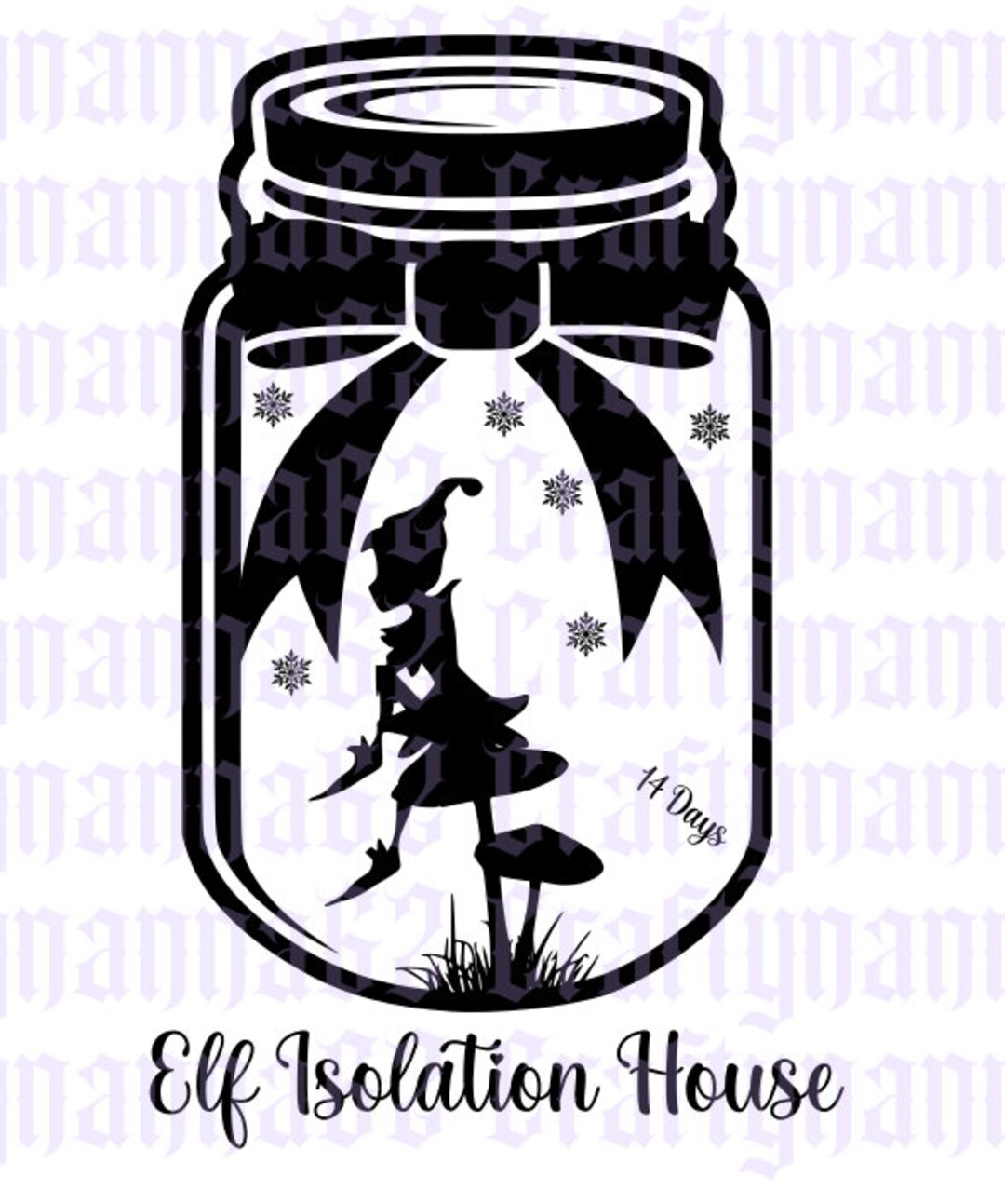 Elf Isolation Svg/dxf/png - Etsy