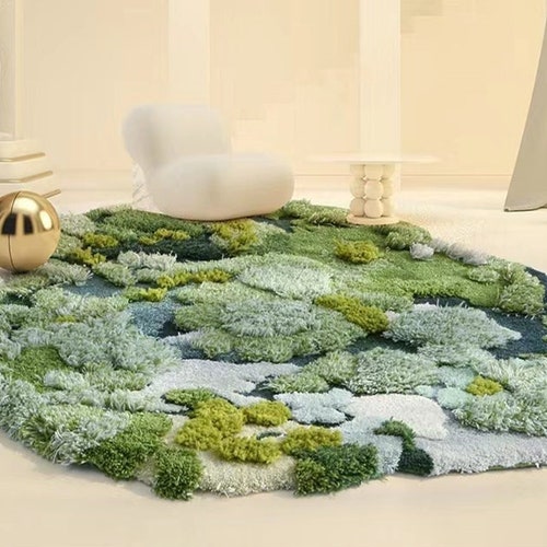 3D Area Rug Handmade Rugs Carpet Turfted Wool Rugs for Living - Etsy