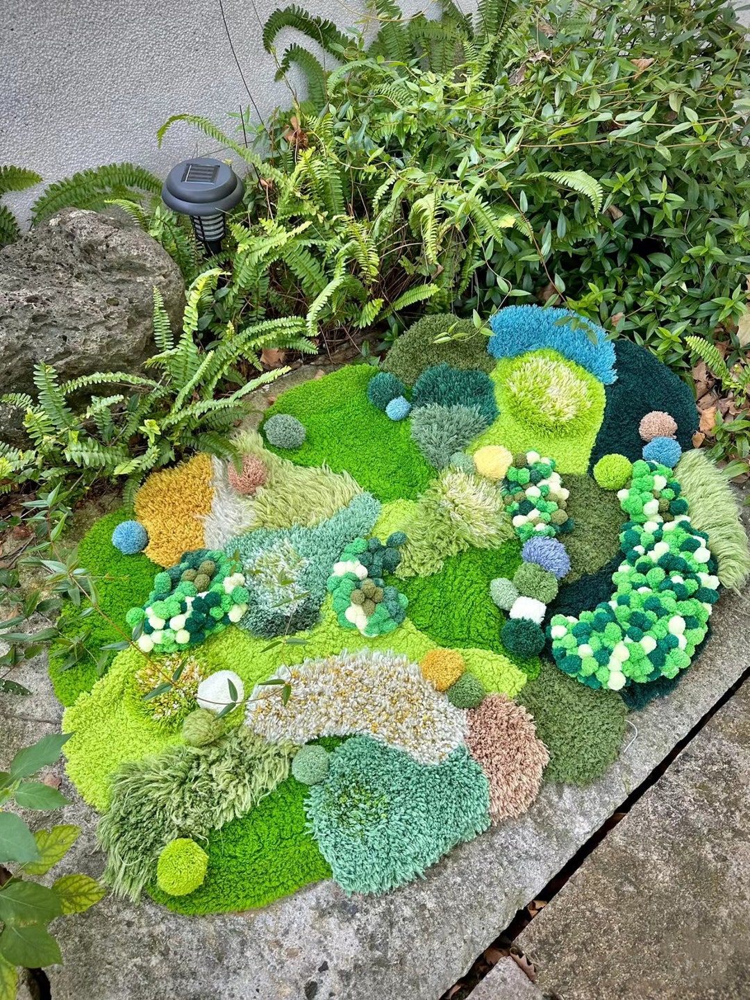 Hand Hooked Rugs,green Moss Rugs,moss Forest Rugs Carpet,custom Moss ...