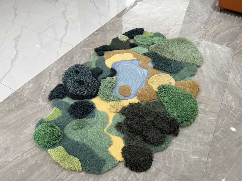 3D Tufted Area Rugs Carpet handmade Artificial Area - Etsy
