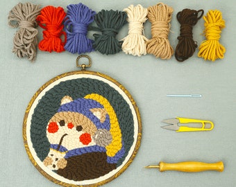 Punch Needle Kit/grateful / Rug Making/ Yarn Craft - Etsy