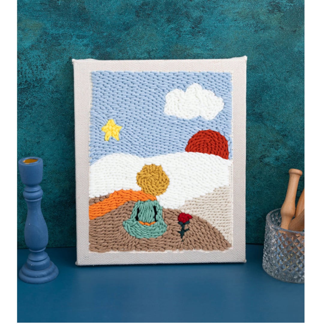 Punch Needle Starter Kit for Beginner Kids Adults Rug Hooking ...