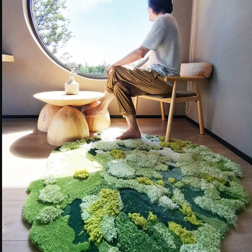 Foerest 3D Area Rughand Turfted Wool Rugsturfting Rugs - Etsy