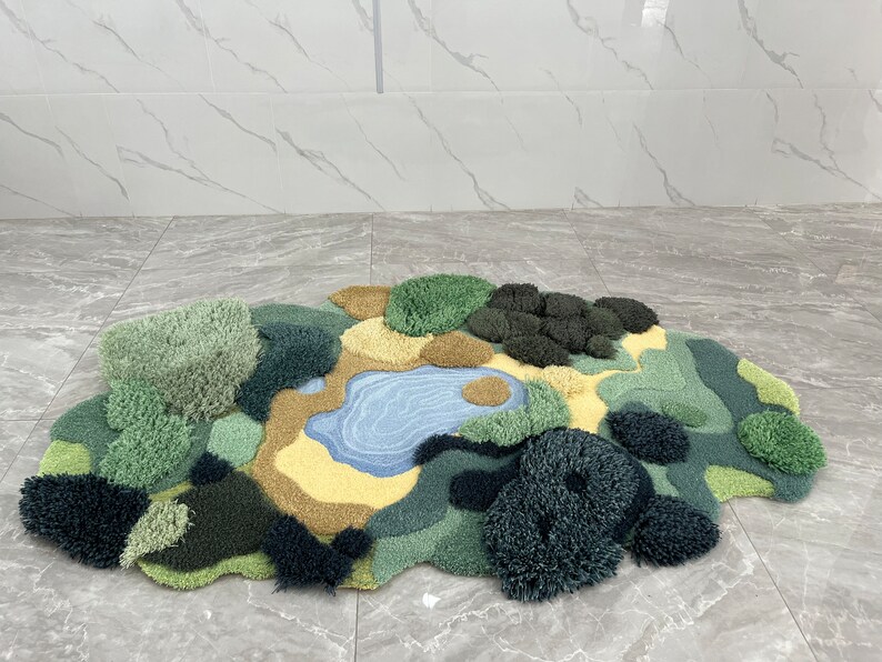 3D Tufted Area Rugs Carpet handmade Artificial Area - Etsy