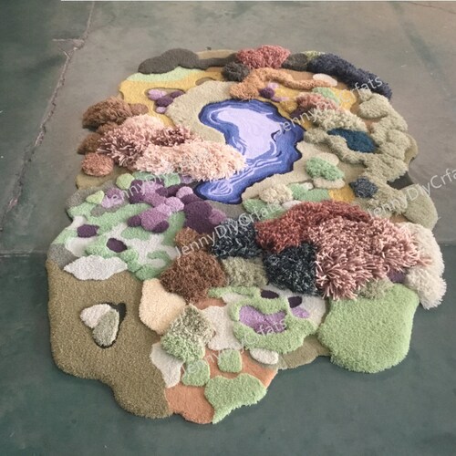 3D Tufted Area Rugs Carpet handmade Artificial Area - Etsy