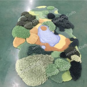 3D Tufted Area Rugs Carpet handmade Artificial Area - Etsy