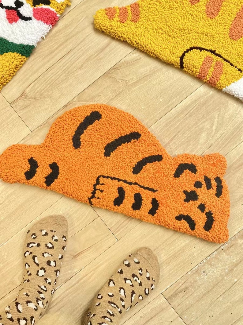 Cute Animals Rug Making Kit DIY Rug Punch Needle Kit - Etsy