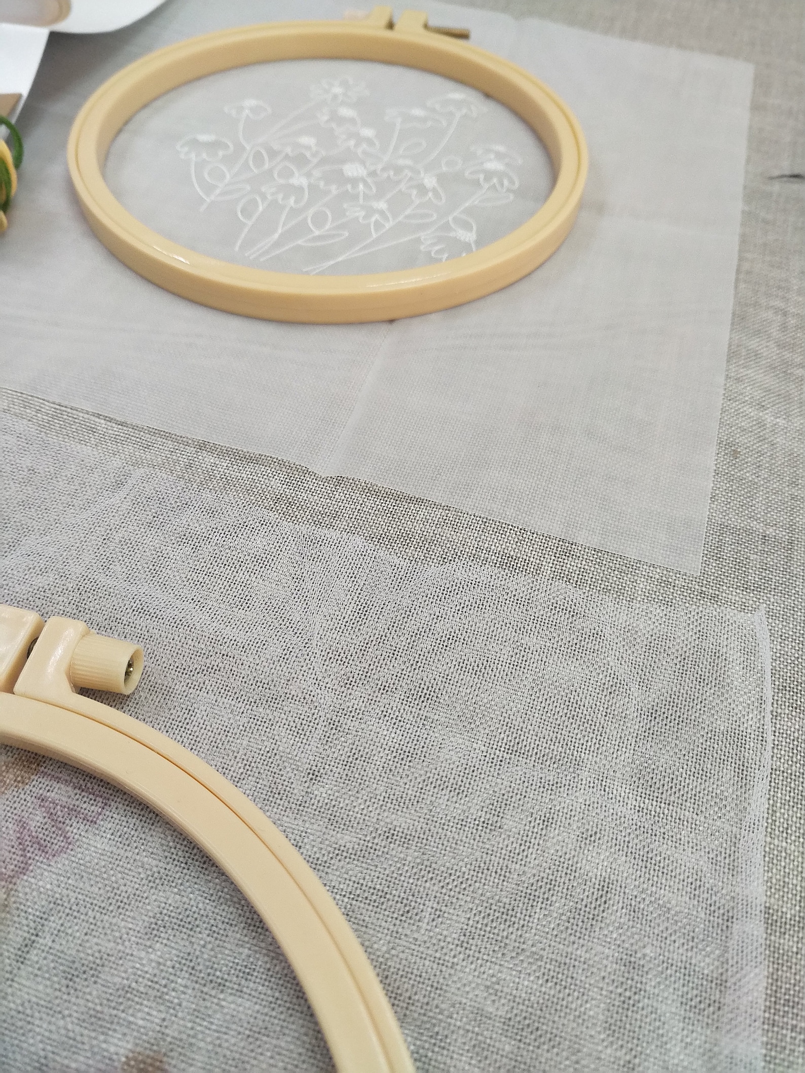 Transparent Embroidery Kit for Beginnercross Stich Kithand | Etsy